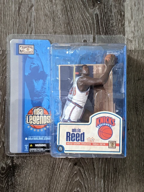 2005 MCFARLANE NBA Legends Willis Reed bois dur classique New York ...