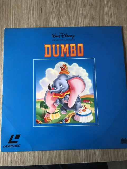 DUMBO WALT DISNEY Laserdisc Laser Disc Pal Français Rare EUR 11,99 ...