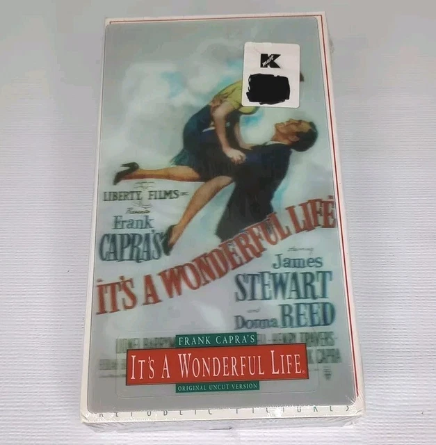 IT'S A WONDERFUL Life Lenticular Cover VHS New £8.88 - PicClick UK