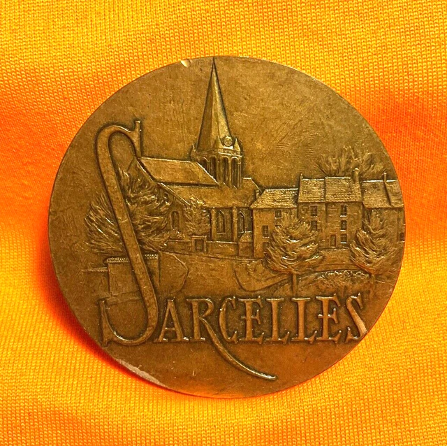 FRANCE MÉDAILLE BRONZE Ville de Sarcelles EUR 12,00 - PicClick FR