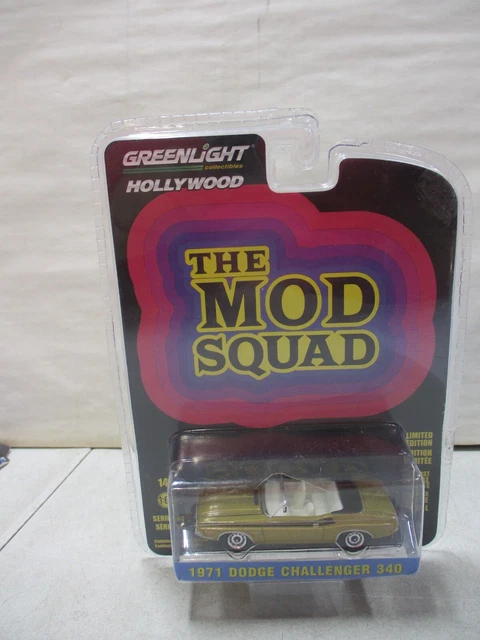 GREENLIGHT HOLLYWOOD THE Mod Squad 1971 Dodge Challenger 340 EUR 9,30 ...