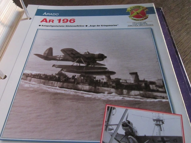 FASZINATION 10 2 Arado AR 196 Küstenaufklärer Katapultstart EUR 4,75 ...