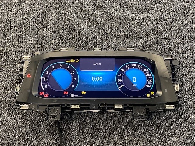 VW GOLF 8 Digital Speedometer Instrument Virtual Lcd Cluster Virtual ...
