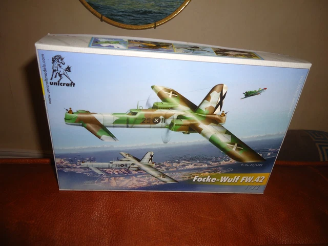 UNICRAFT 1/72 Focke-Wulf FW.42 Model Kit WW2 German What-if? Bomber ...