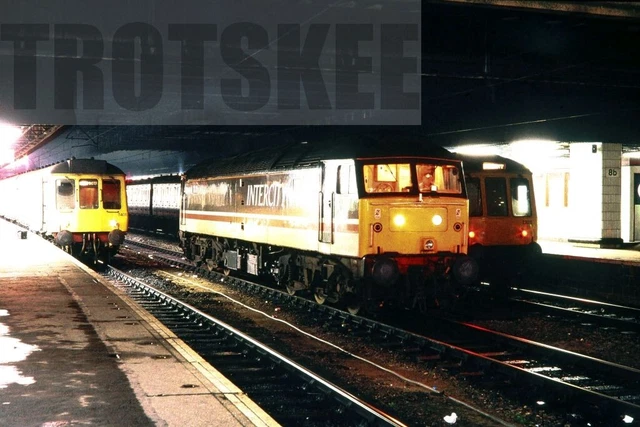 35MM SLIDE BR British Railways Diesel Loco Class 47 47806 1990 Orig £4. ...