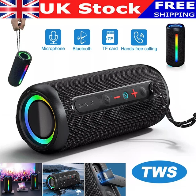 LOUD HIGH BASS Bluetooth Speakers Portable Wireless Speaker Outdoor ...