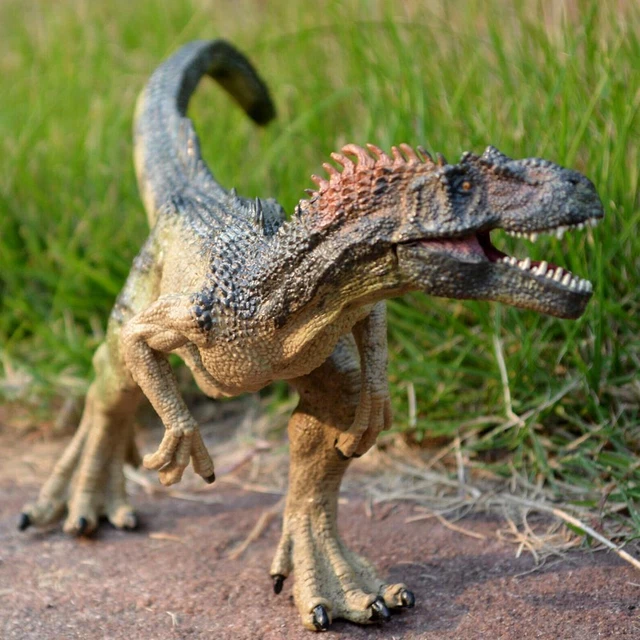 KIDS REALISTIC DINOSAURS Allosaurus Figure Animal Model Toy . £7.92 ...