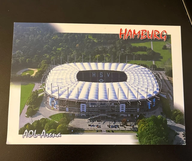 STADIONPOSTKARTE HSV HAMBURGER SV Neu Top Volksparkstadion AOL Arena ...