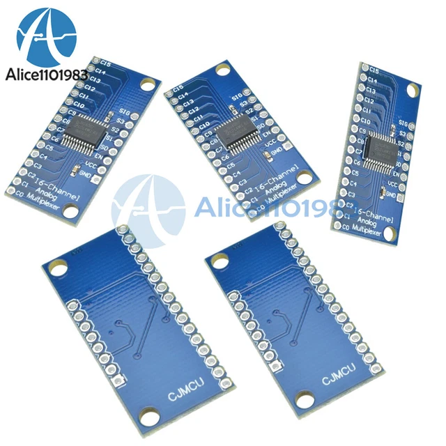 2/5/10PCS DIGITAL CD74HC4067 16-Channel Analog Multiplexer Breakout ...