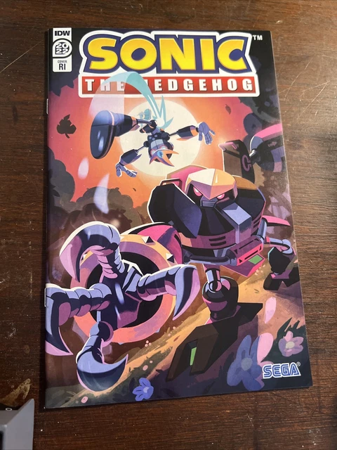 SONIC THE HEDGEHOG 2022 Annual 1:10 RI Fourdraine Variant IDW Comics £ ...