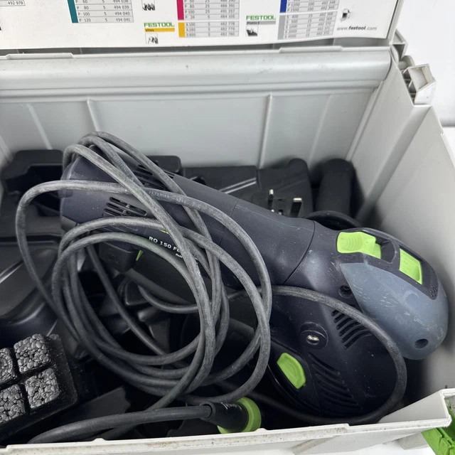 FESTOOL ROTEX RO 150 FEQ-Plus 150mm Eccentric Geared Sander 240v With ...
