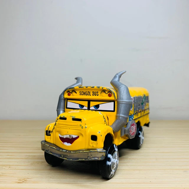 DISNEY PIXAR CARS - Miss Fritter School Bus 58 Diecast Metal $29.95 ...