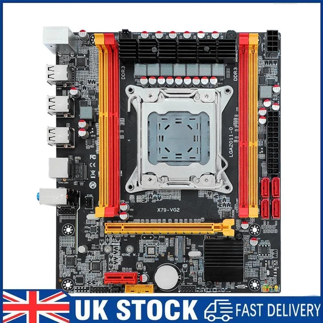 X79 COMPUTER MOTHERBOARD Motherboard Set PCI-E 16X LGA 2011 Fit for ...