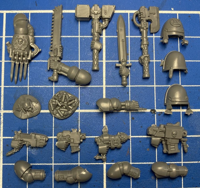 SPACE MARINES ASSORTED Bits Devastator Squad Sergeant Warhammer 40k ...