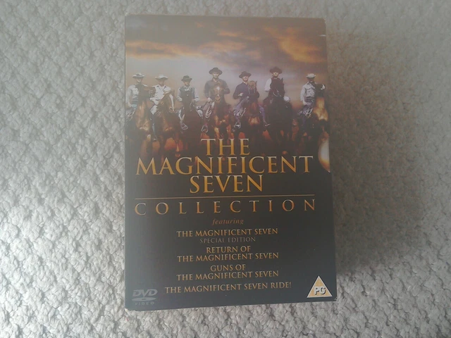 DVD THE MAGNIFICENT Seven Box Set Of All Four Films EUR 2,91 - PicClick IT