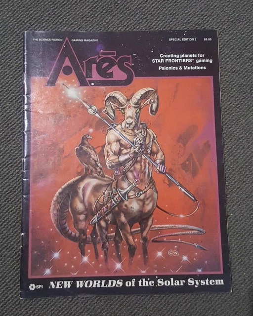 ARES (THE SCIENCE Fiction Gaming Magazine) Special Edition 2 $55.00 ...