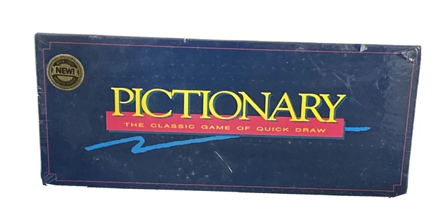 VINTAGE PICTIONARY SEALED The 90's Classic Board Game New in box 1993 £ ...