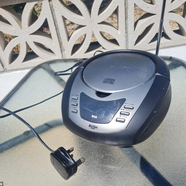 BUSH CD212 DAB Radio With CD Player Boombox £25.64 - PicClick UK