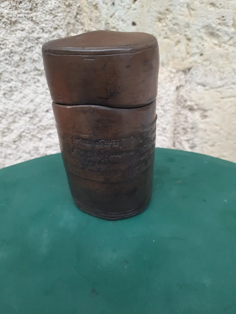 ANCIEN POT A TABAC.GRES.POTERIE.Anglais ?Signé. EUR 33,00 - PicClick FR