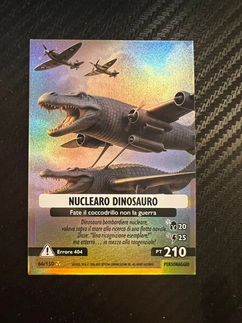 ITALIAN BRAINROT SKIFIDOL Card Game - Nuclearo Dinosauro EUR 60,00 ...