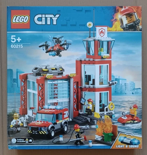 LEGO CITY 60215 Fire Station Building Set. New, Sealed, A Bit Damaged ...