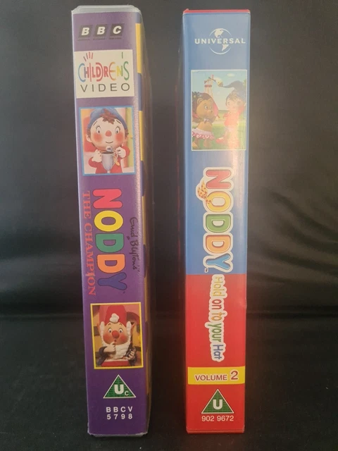 NODDY THE CHAMPION VHS Video Cassette 1996 NODDY HOLD ON TO YOUR HAT ...