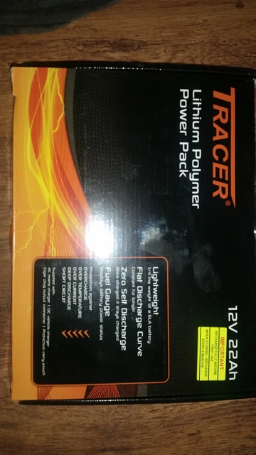 DEBEN TRACER LITHIUM Ion Battery Pack Power 12V 22Ah Lamping Lamp ...