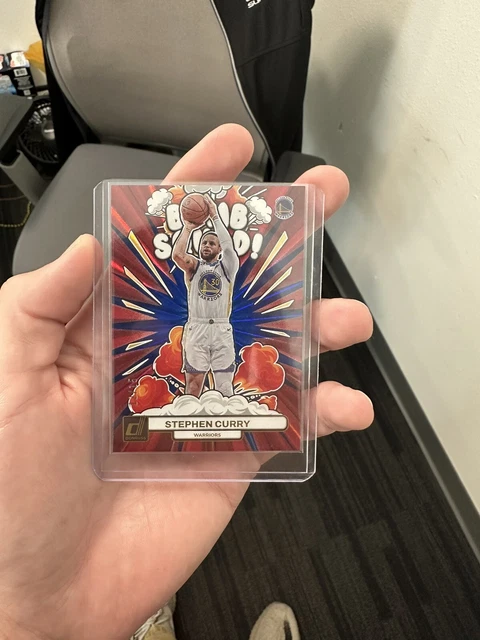 2023-24 DONRUSS STEPH Curry Bomb Squad rare Red Holo /15 (SSSP) EUR 482 ...