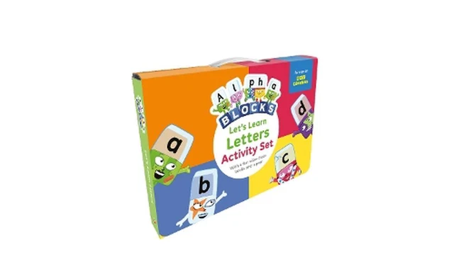 ALPHABLOCKS LET'S LEARN Letters Wipe-Clean Activity Set by Alphablocks ...