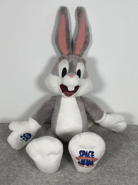 BUILD A BEAR Looney Tunes Space Jam Bugs Bunny BAB Plush soft Toy £9.99 ...
