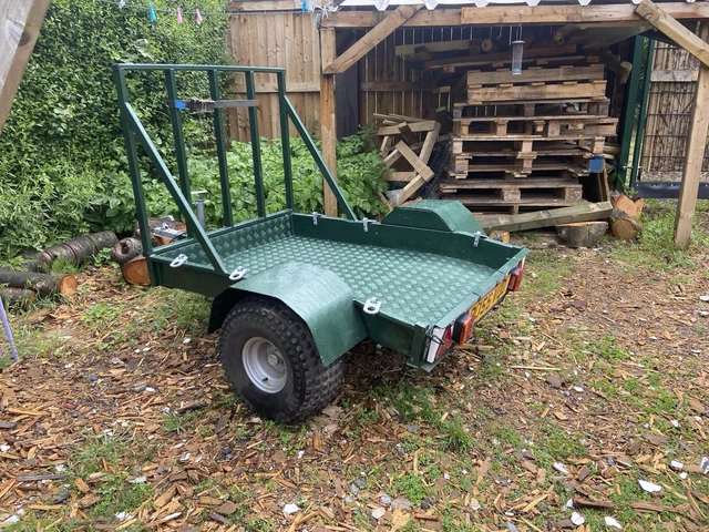TRAILER LOG ATV quad horse ifor Williams £353.50 - PicClick UK