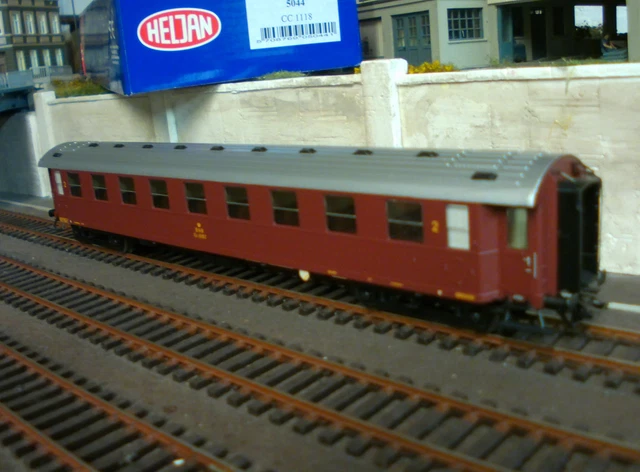 HELJAN 5044 2.Kl. CC der DSB Mit Kronenlogo + RIC-Raster Epoche 3 EUR ...