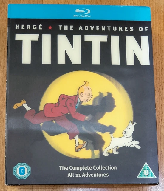 THE ADVENTURES OF Tintin :Complete Collection (5-Disc Blu-ray) All 21 ...