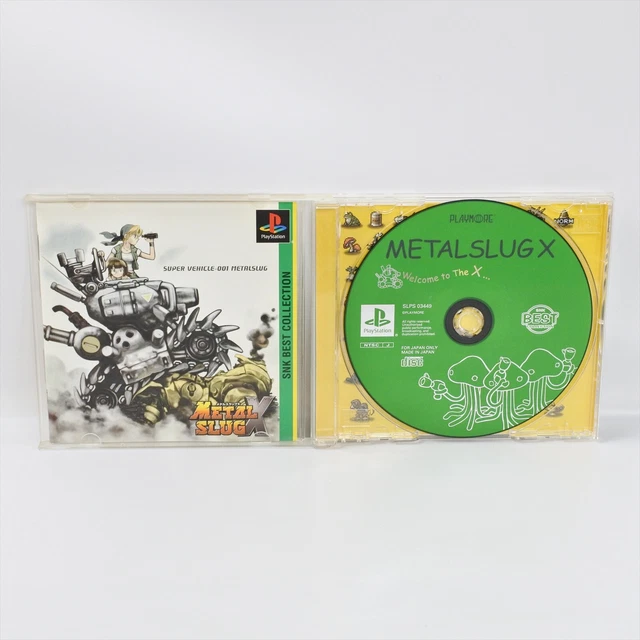 METAL SLUG X SNK Best Collection PS1 Playstation per sistema JP 2428 p1 ...