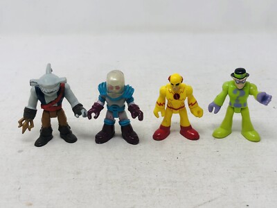 FISHER PRICE IMAGINEXT Hammerhead, Reverse Flash, Mr. Freeze, Riddler ...
