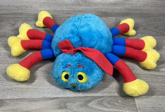 CBEEBIES WOOLLY & Tig Talking Spider Soft Toy Poseable Legs 16” Golden ...