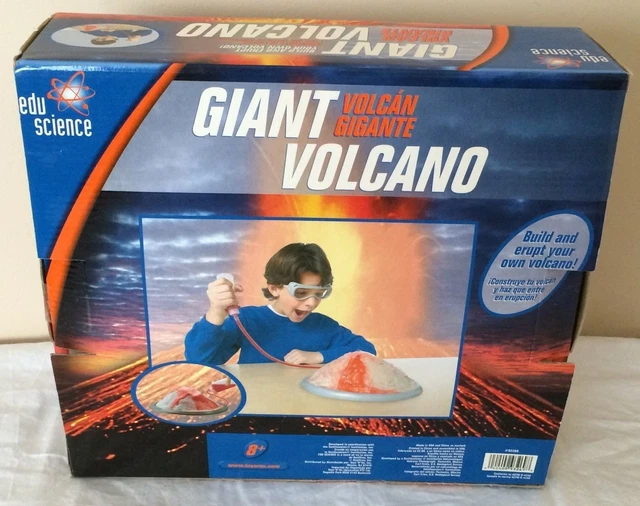 EDU SCIENCE GIGANTE vulcano costruzione ed eruzione progetto scuola ...