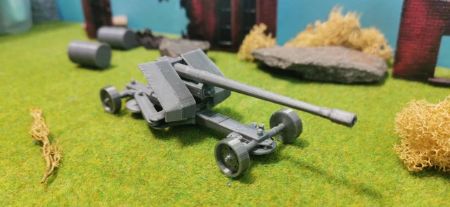 PAK44 PAK 44 Panzerabwehrkanone 12,8cm für Krupp 1:87 oder 1:72 oder 1: ...