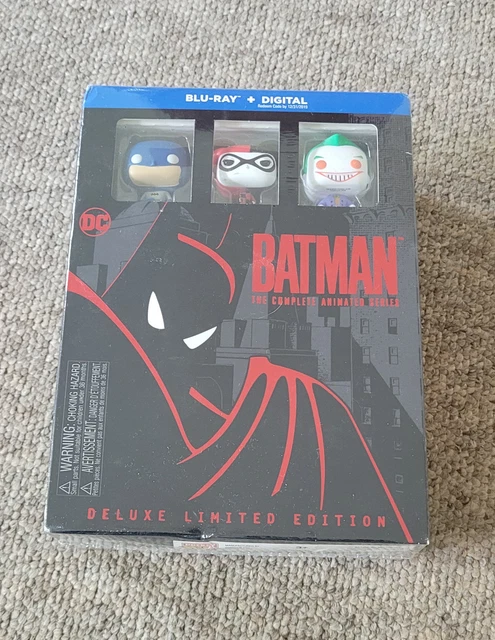 BATMAN THE COMPLETE Animated Series Deluxe Limited Edition + Funko Pops ...