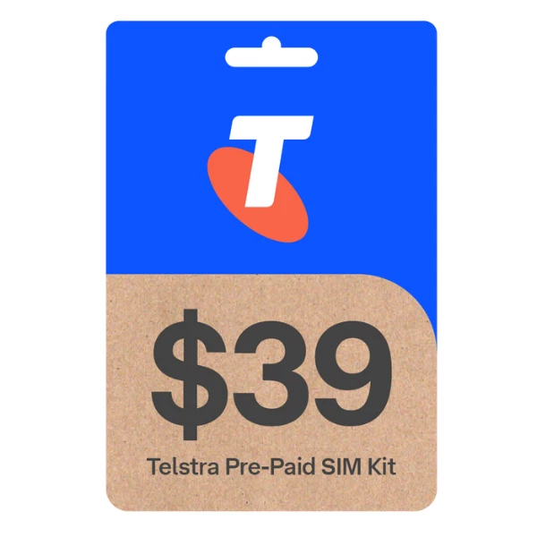 TELSTRA $39 PREPAID Mobile Phone Multi Fit Sim Card Starter Pack Kit 4G ...