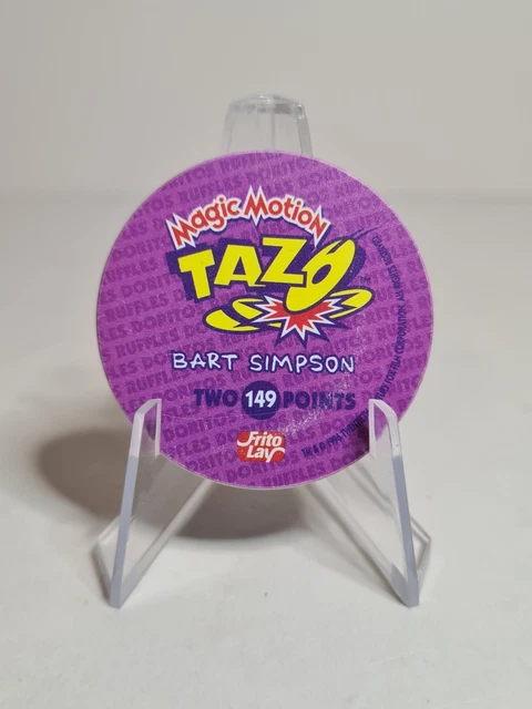 THE SIMPSONS MAGIC Motion Tazo #149 Bart's Bum $14.99 - PicClick AU