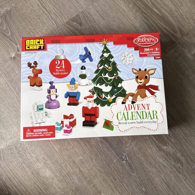 RUDOLPH THE RED Nosed Reindeer Brickcraft Advent Calendar £31.89 ...