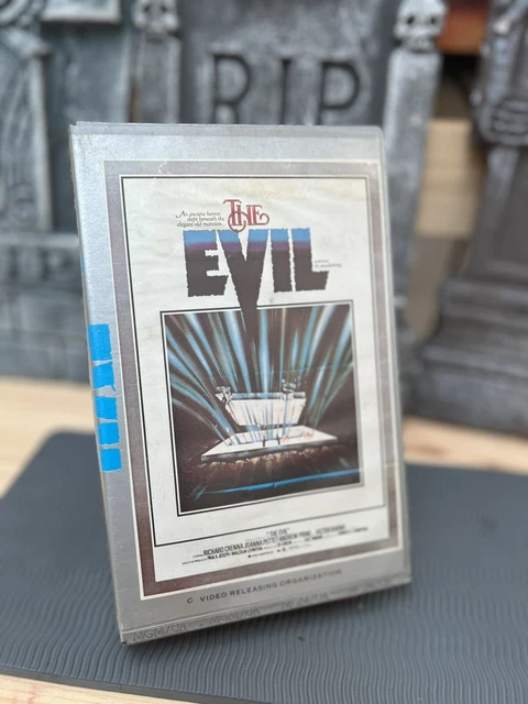 THE EVIL VHS Horror Pre Cert Big Box Ex Rental Video £50.00 - PicClick UK
