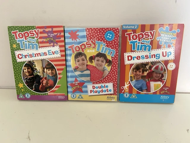TOPSY AND TIM Bundle Job Lot DVDs - Double Playdate Dressing Up ...