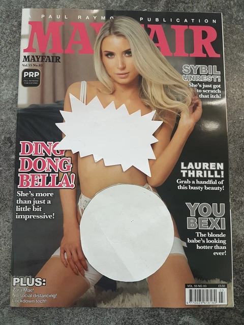 MAYFAIR MAGAZINE VOL.55 No.3Bexi Williams,Lauren Louise,Zara Mae,Imogen,Izzy £14.00 - PicClick UK