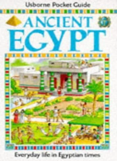 POCKET GUIDE TO Ancient Egypt (Usborne Everyday Life) By Anne Millard ...