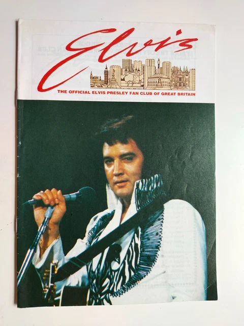 The Official Elvis Presley Fan Club Magazine Of Great Britain Oct Nov