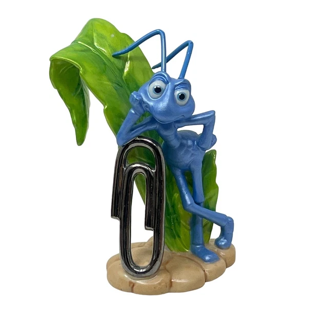 DISNEY PIXAR &FLIK& Porcelain Figurine From A Bugs Life Movie Leaning ...