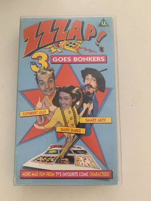 ZZZAP 3 GOES bonkers VHS £16.99 - PicClick UK