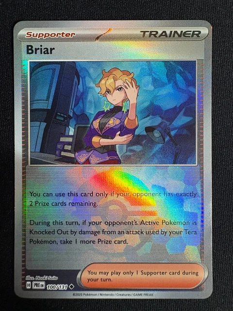 2025 POKEMON PRISMATIC Evolutions Briar Poke Ball #100 £0.79 - PicClick UK